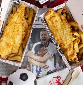 Euro's Final Special - Poppies Fish and Chips